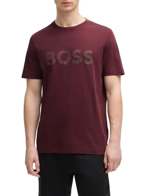 BOSS Glamping Logo Graphic T-shirt - Medium Red