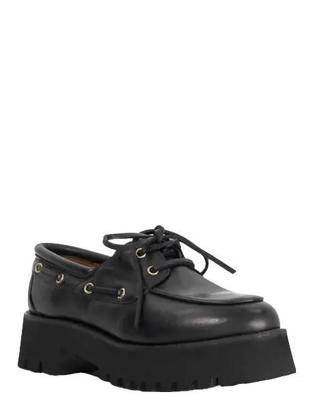Dune London Griffyn Platform Loafer - Black