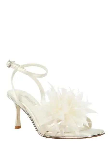 Dune London Ankle Strap Sandal - Ivory