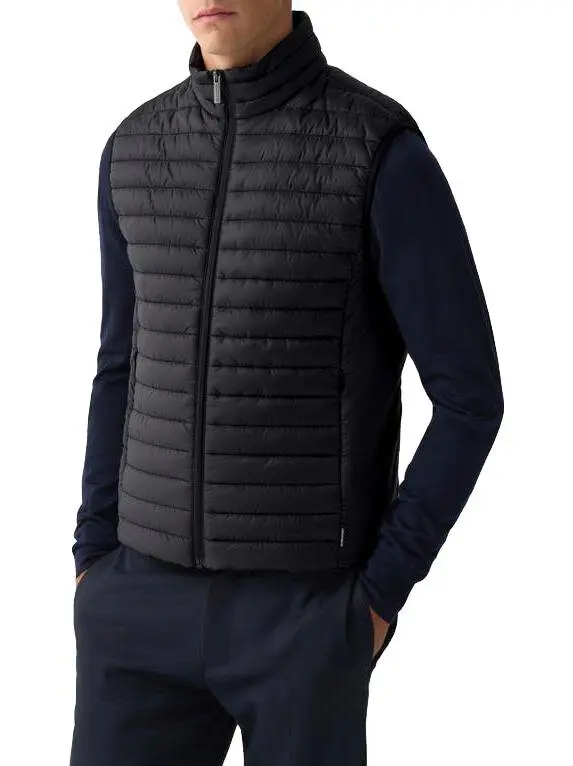 COLMAR Water Resistant Puffer Vest - Black