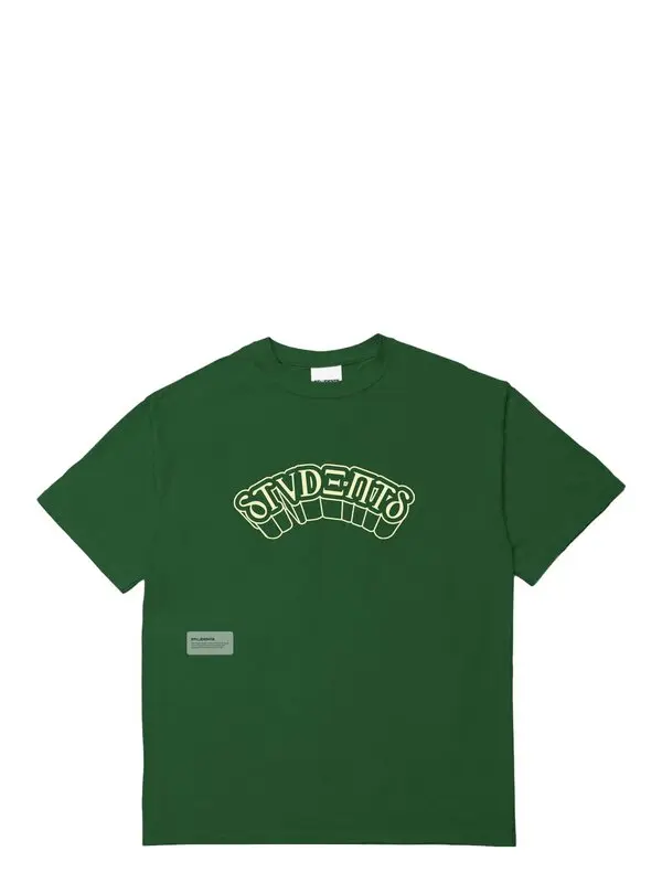 STUDENTS Fraternity Graphic T-shirt - Green