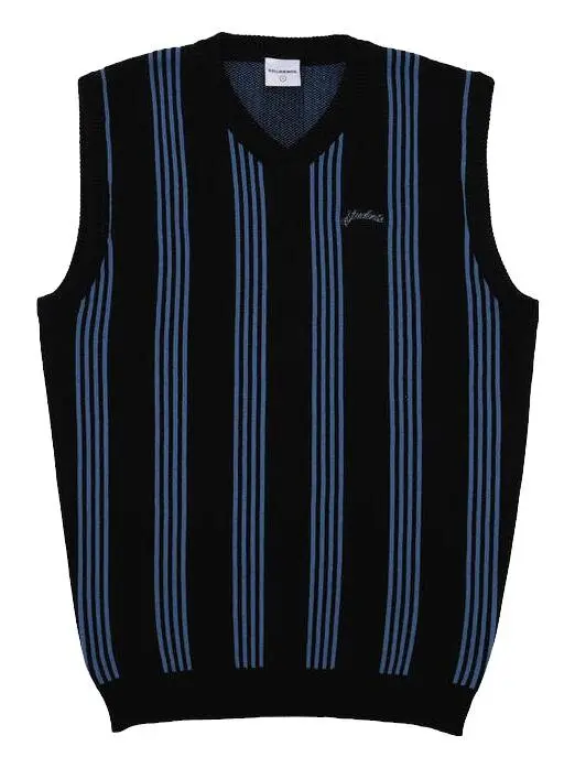 STUDENTS Vincent Sweater Vest - Black