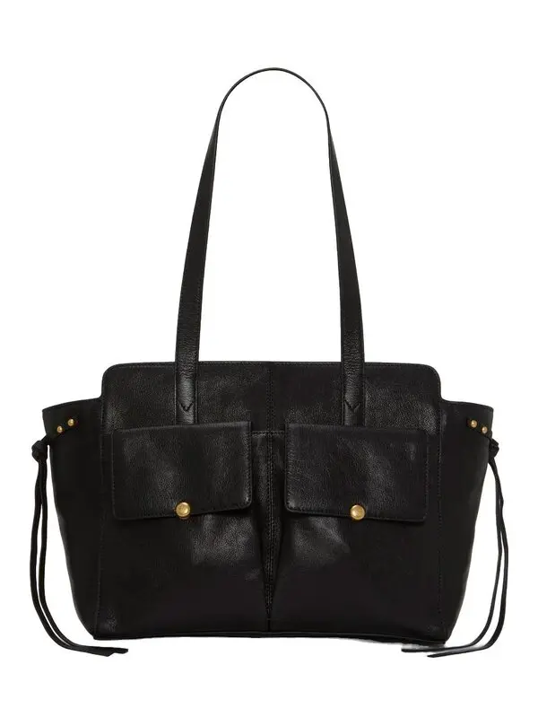 Vince Camuto Carly Leather Tote - Black