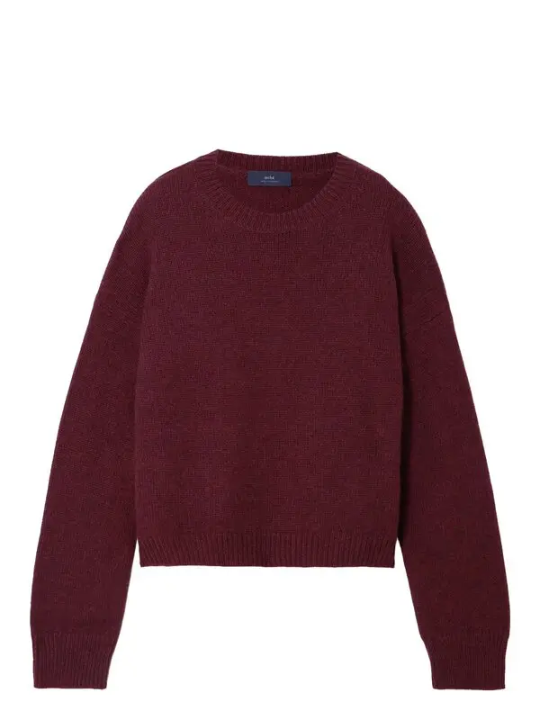 Arch4 The Ivy Cashmere Sweater - Burgundy