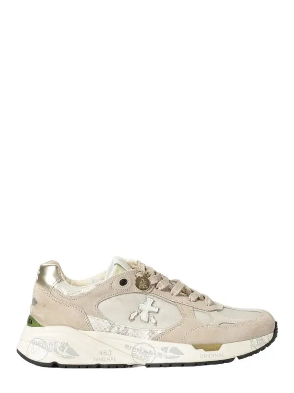 Premiata Low Top Sneakers - Beige