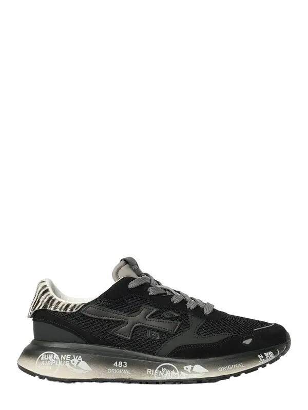Premiata Low Top Sneakers - Black