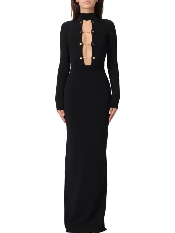 Elisabetta Franchi Maxi Dress - Black