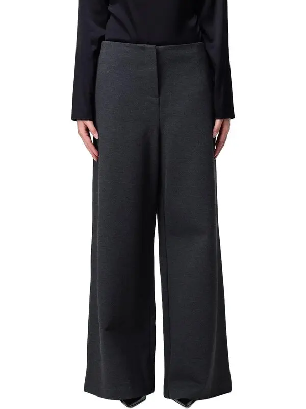 Max Mara Wide Leg Trousers - Grey