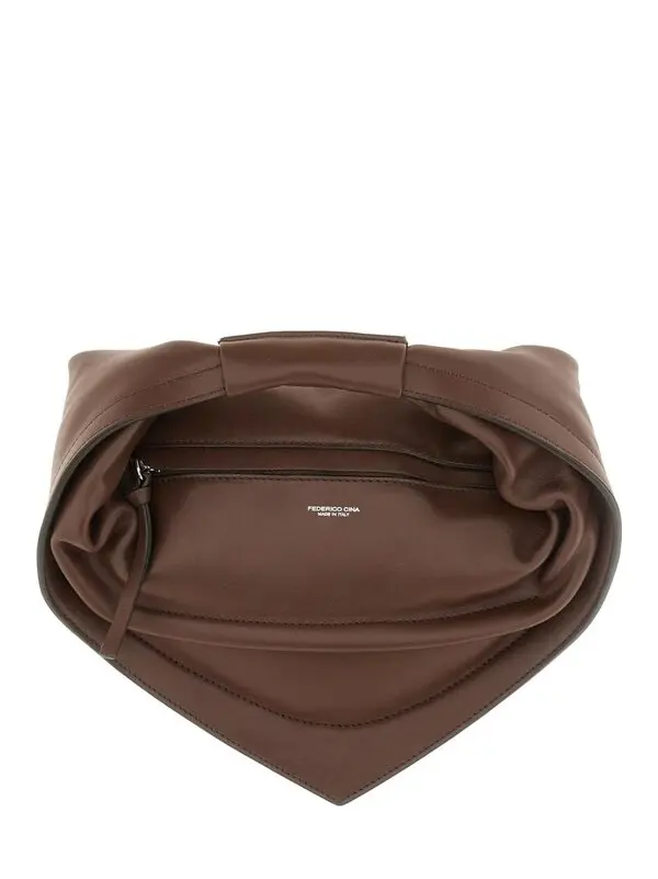 FEDERICO CINA Crossbody Bag - Brown