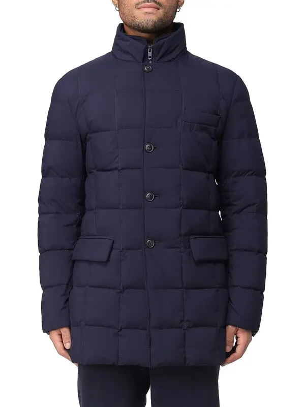 FAY Quilted Jacket - Blue