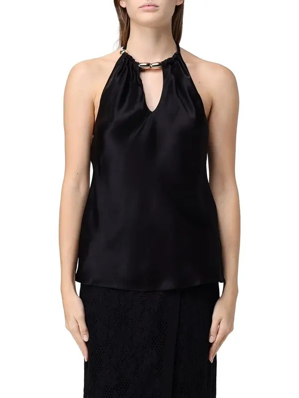 Pinko Halter Top - Black