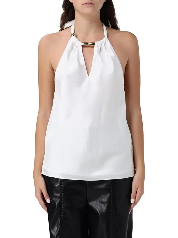 Pinko Halter Top - White