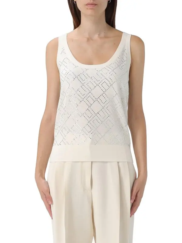 Elisabetta Franchi Top - Milk