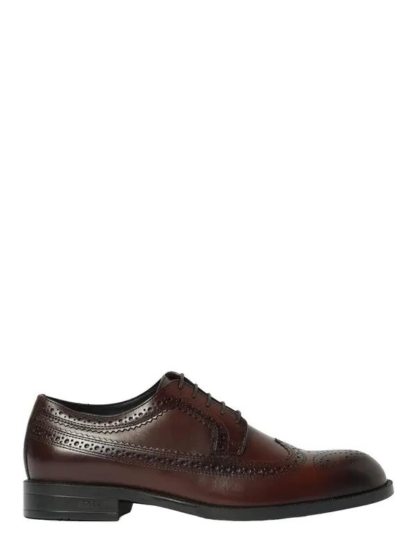 BOSS Brogue Shoes - Brown