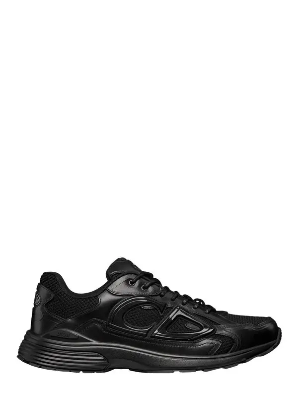 Dior B30 'countdown' Metallic Sneakers - Black