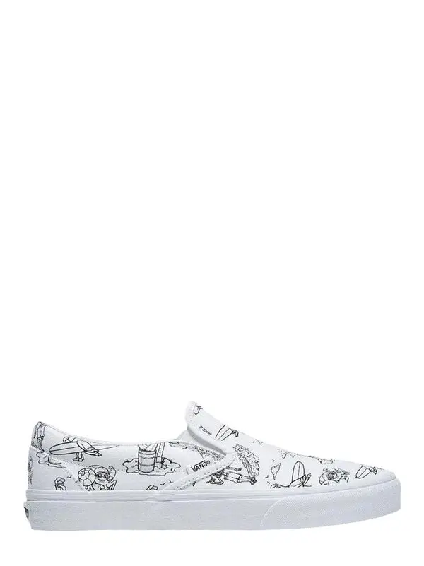 VANS Classic Slip-on Sneakers - White