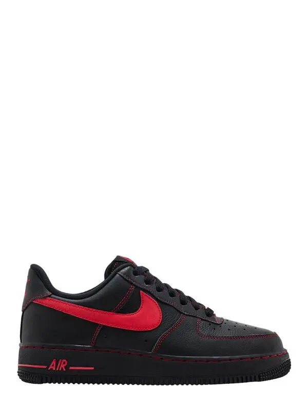 Nike Air Force 1 '07 Lv8 Bred Sneakers - Black
