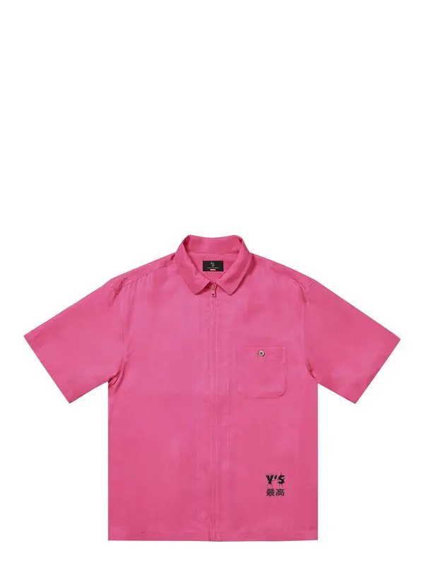 Supreme X Y’s Silk Short-sleeve Shirt - Pink