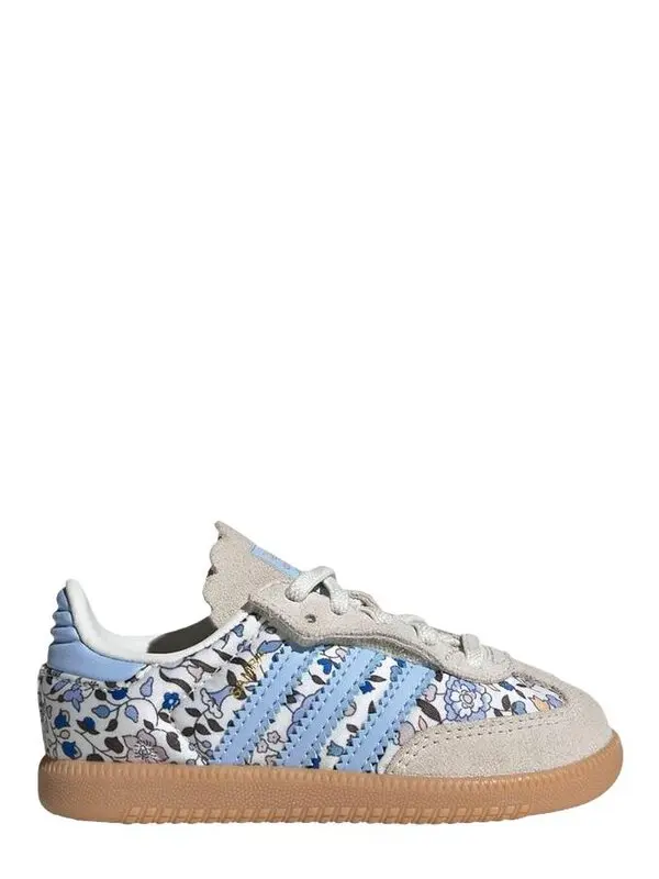 Adidas Liberty London X Samba Og Elastic Lace I Floral Sneakers - Blue