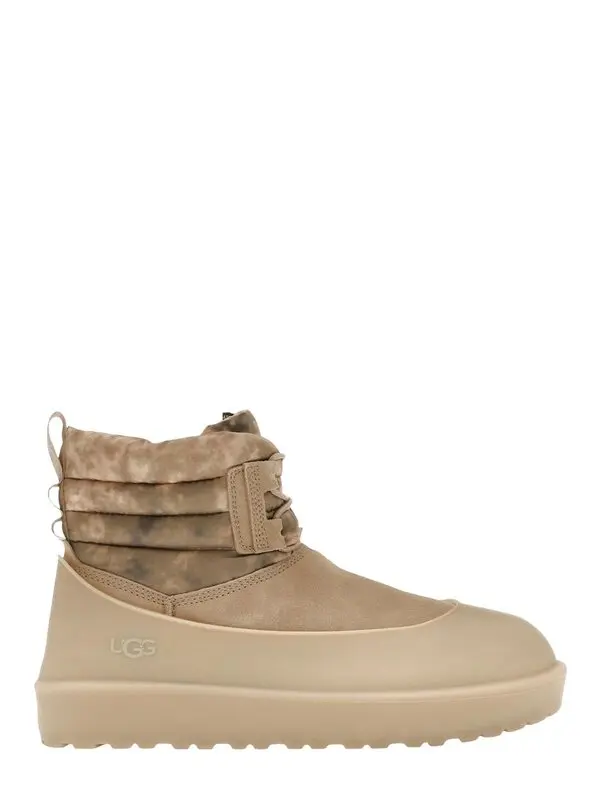 UGG Classic Mini Lace-up Weather Boots - Tan