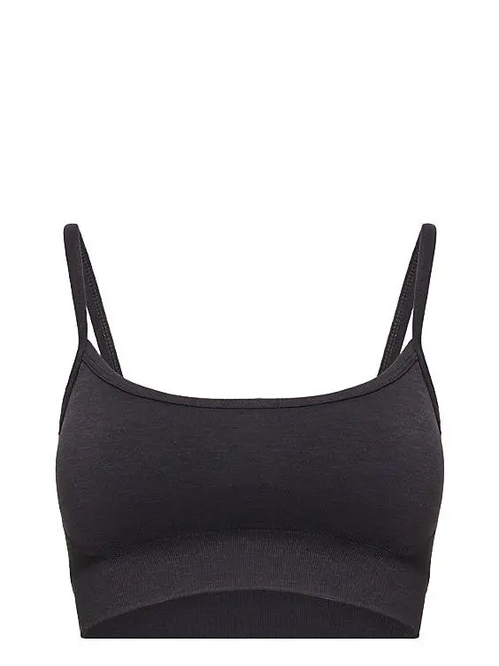 TALA Sculpt Seamless Bandeau Sports Bra - Black Marl