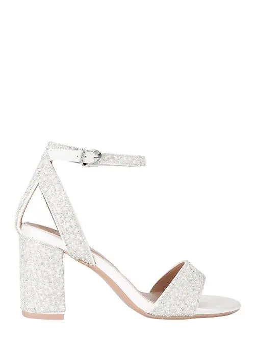 Carvela Kianni Wide-fit Heeled Sandals - White