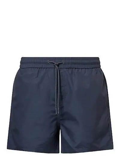 ARNE Essential Drawstring Swim Shorts - Navy