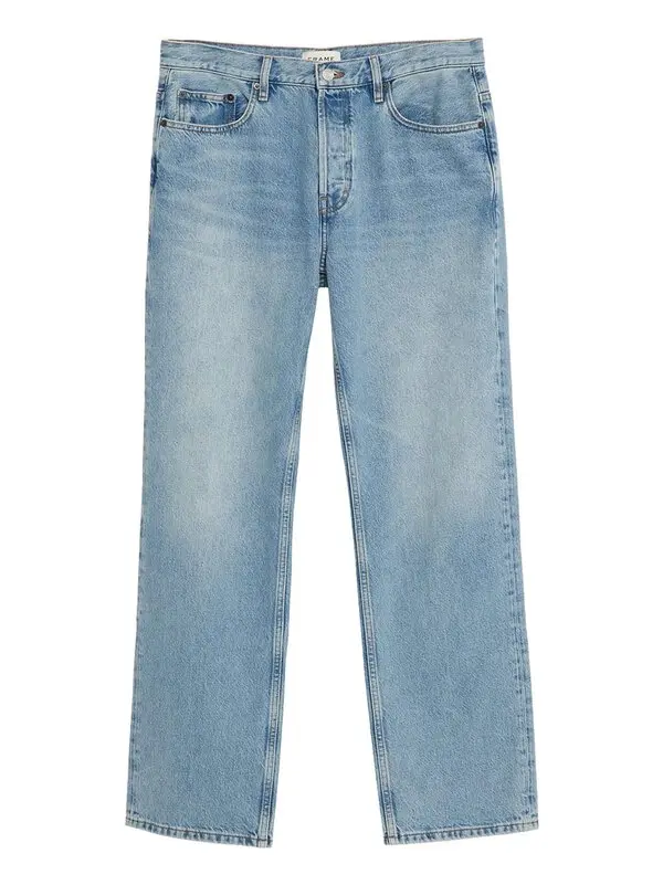 FRAME Relaxed Full Length Jeans - Blue