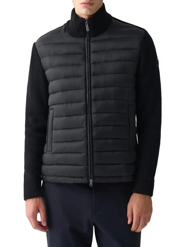 COLMAR Legacies Water Resistant Mixed Media Jacket - Black