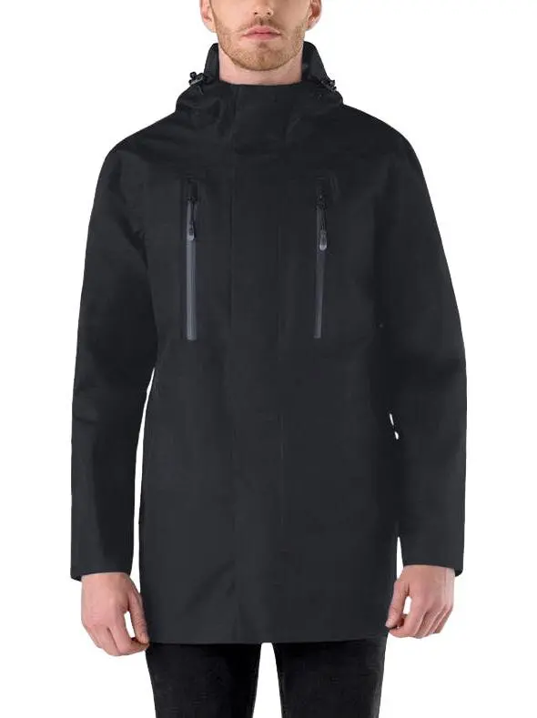 TRIPLE F.A.T. GOOSE Valen Waterproof Rain Jacket - Black