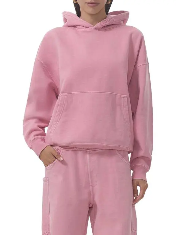 AFRM Blake Cotton Hoodie - Clay Pink