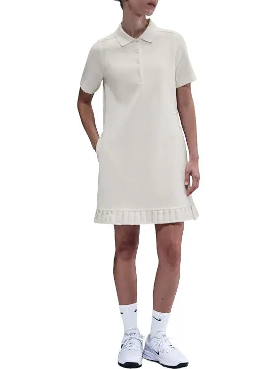 Nike Dri-fit Polo Golf Dress - Sail/black