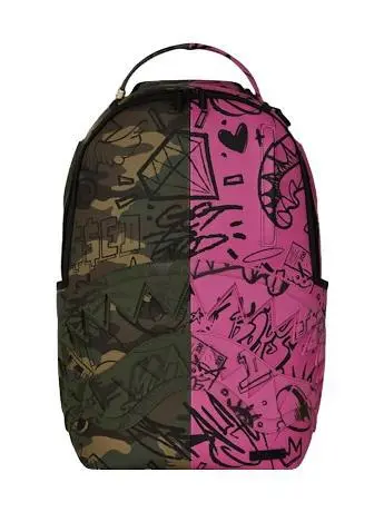 SPRAYGROUND Operation Sketch Dlx Backpack - Green/red