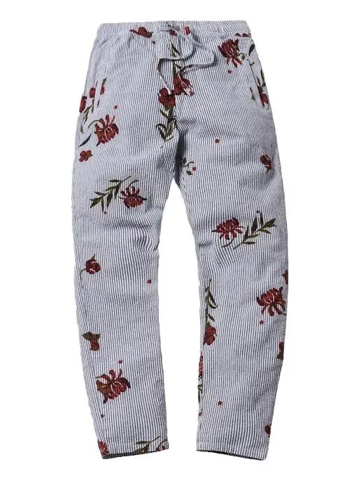 Kith Floral Seersucker Stryker Pant - Navy Blue