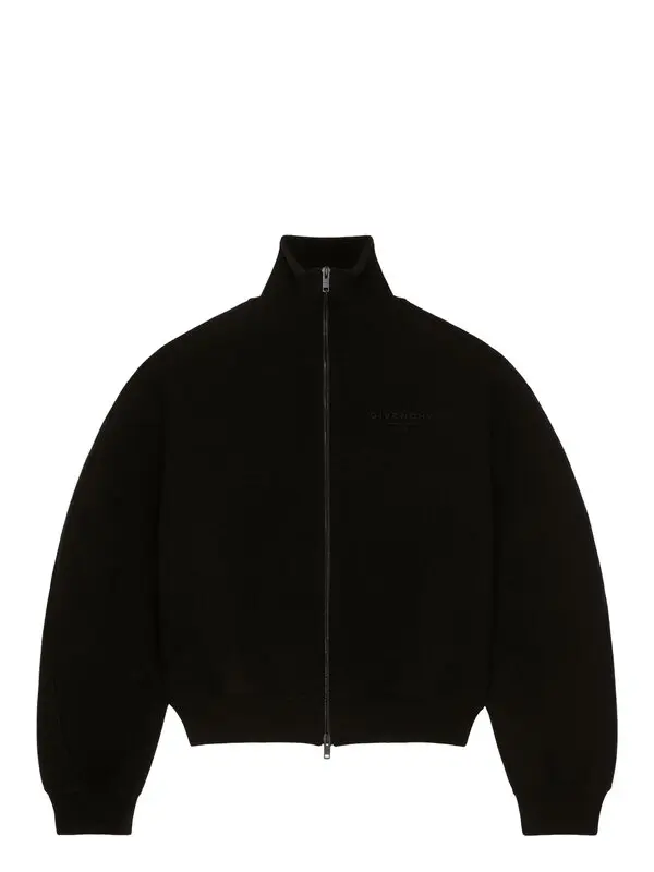 Givenchy Cocoon Wool Bomber Jacket - Black