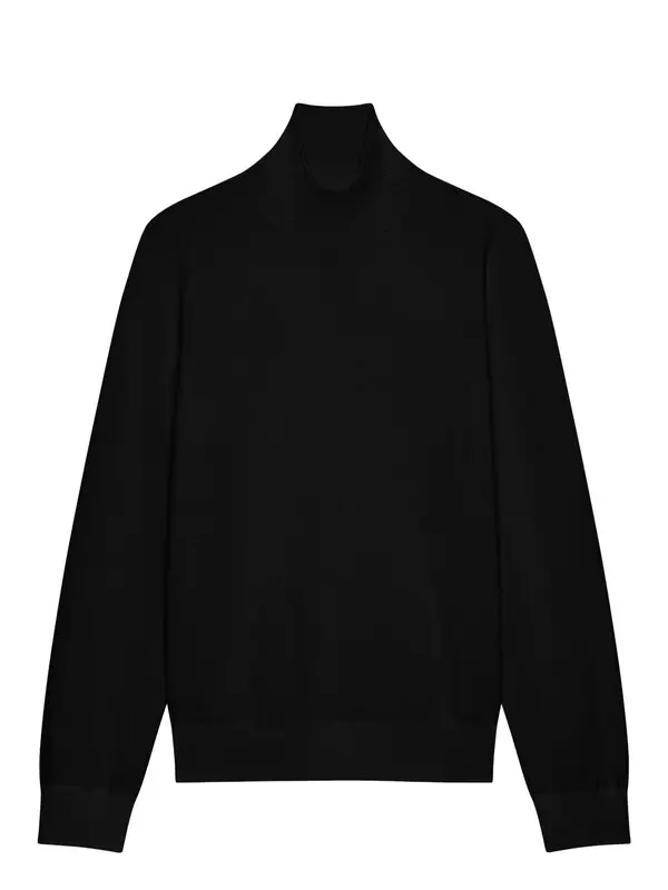 Givenchy Cashmere Knit Turtleneck Sweater - Black