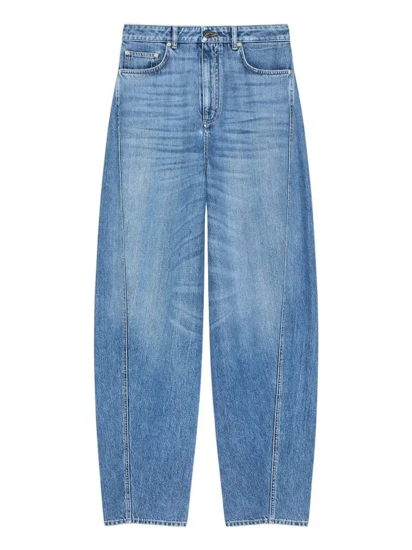 Givenchy Washed Cocoon Jeans - Medium Blue