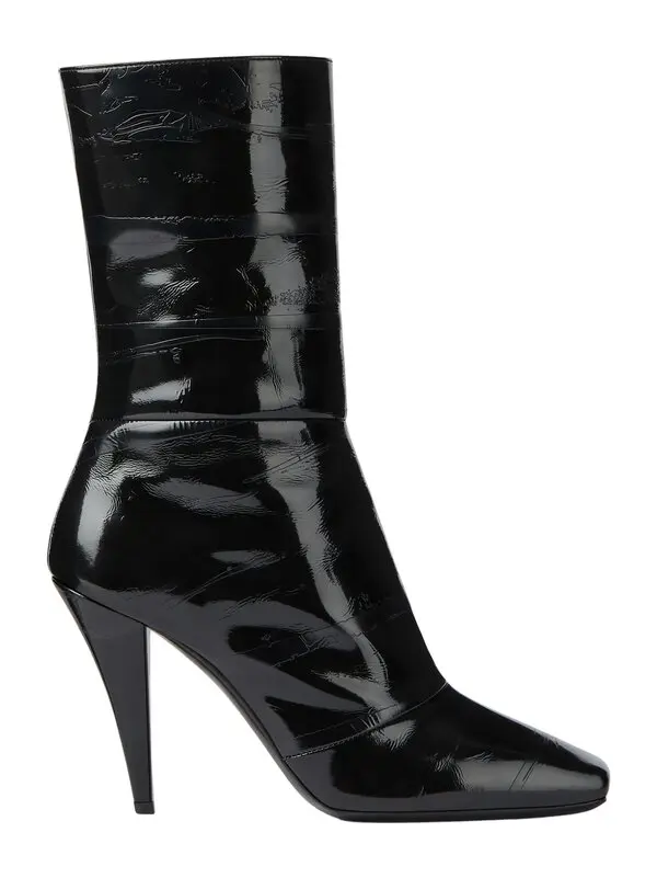 Givenchy Sliced Square Ankle Boots - Black