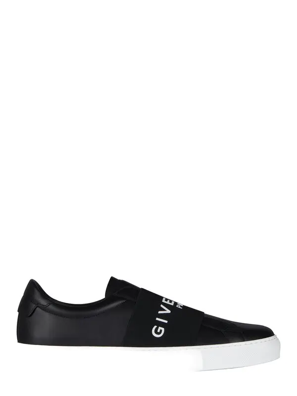 Givenchy Urban Street Leather Sneakers - Black