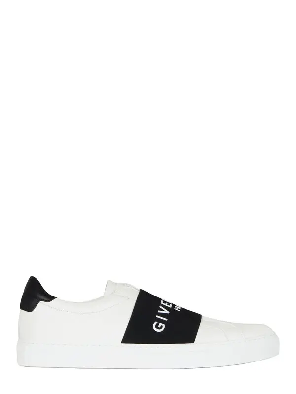 Givenchy Urban Street Leather Sneakers - White/black
