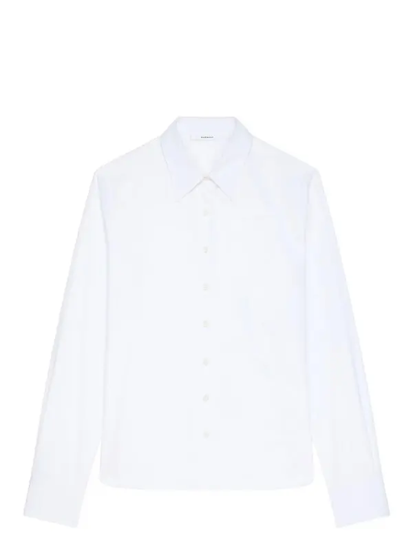 Givenchy Embroidered Poplin Shirt - White