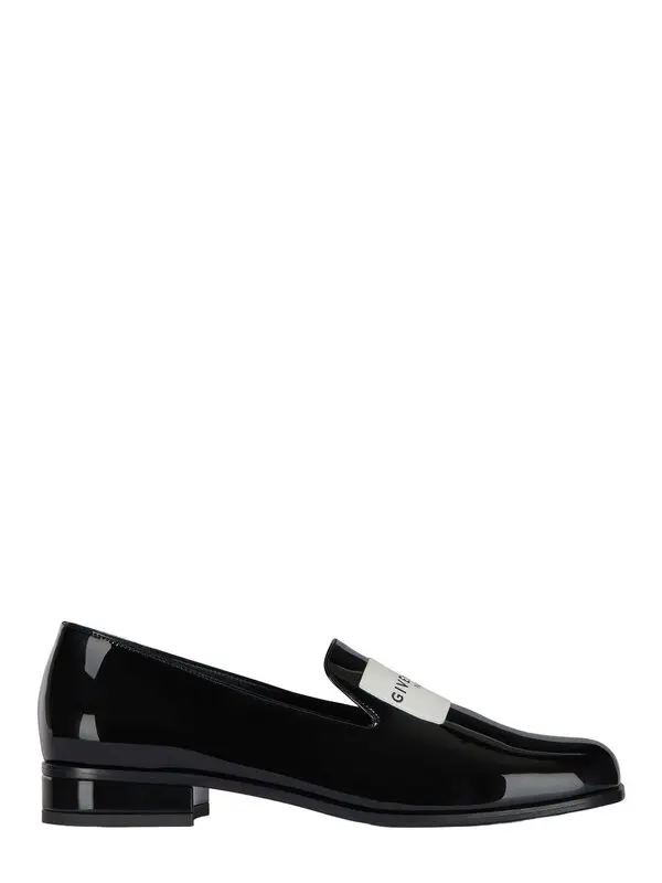 Givenchy Tux Patent Leather Loafers - Black