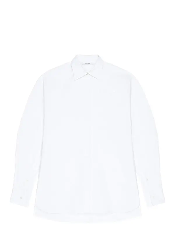 Givenchy Cocoon Shirt With Embroidery - White