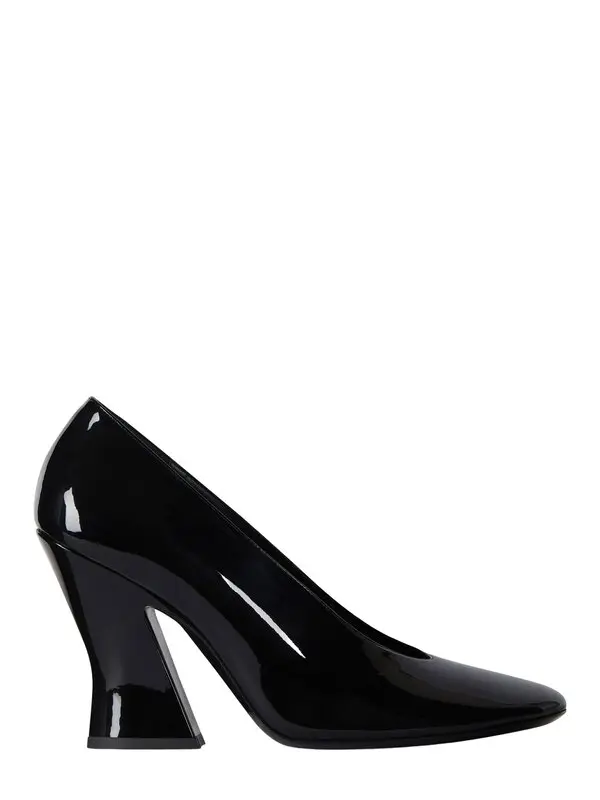Givenchy Sculpted Patent Leather Pumps - Black