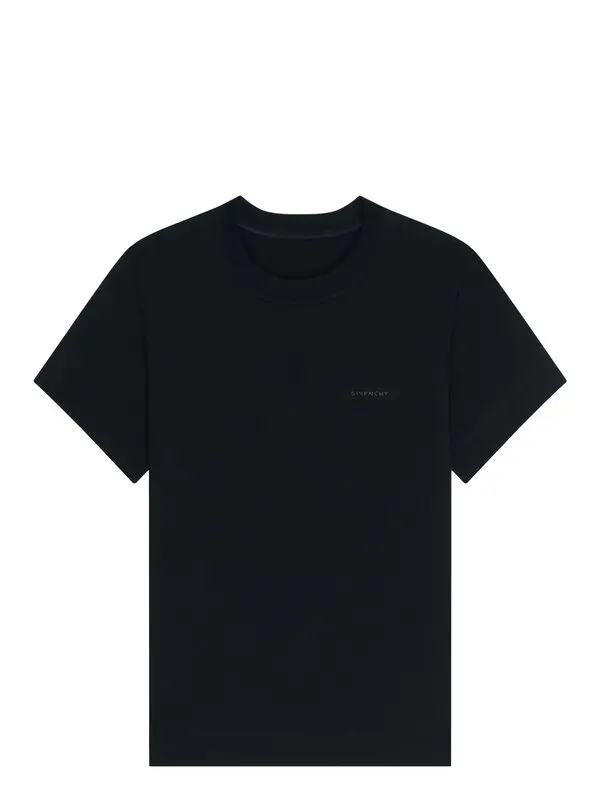 Givenchy Cotton T-shirt With Patch - Black