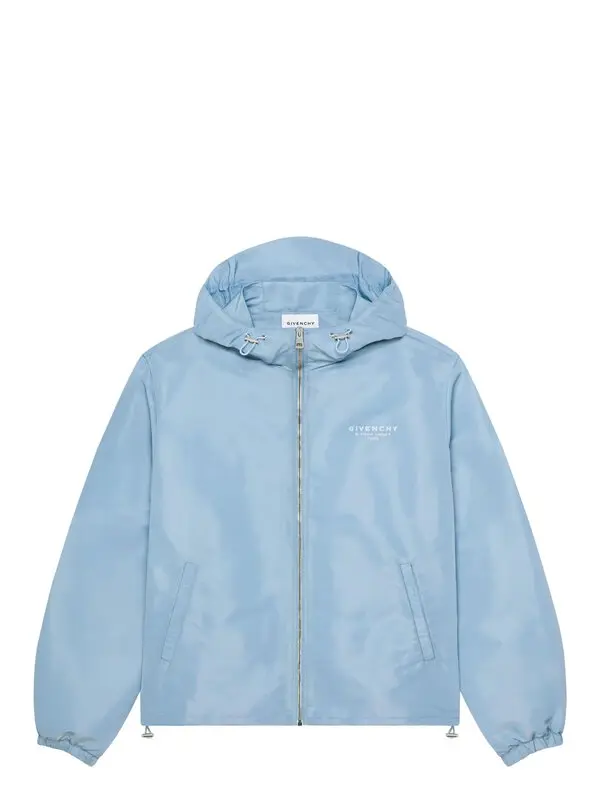 Givenchy Stamp Embroidered Windbreaker - Pale Blue