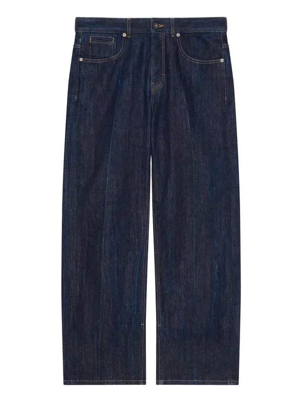 Givenchy Straight Leg Jeans - Dark Blue