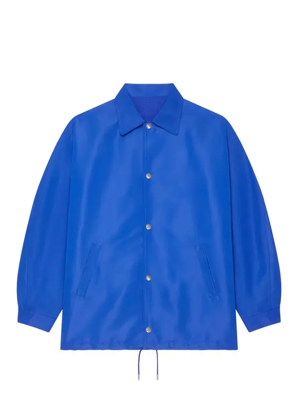 Givenchy Couture Seam Jacket With Embroidery - Electric Blue