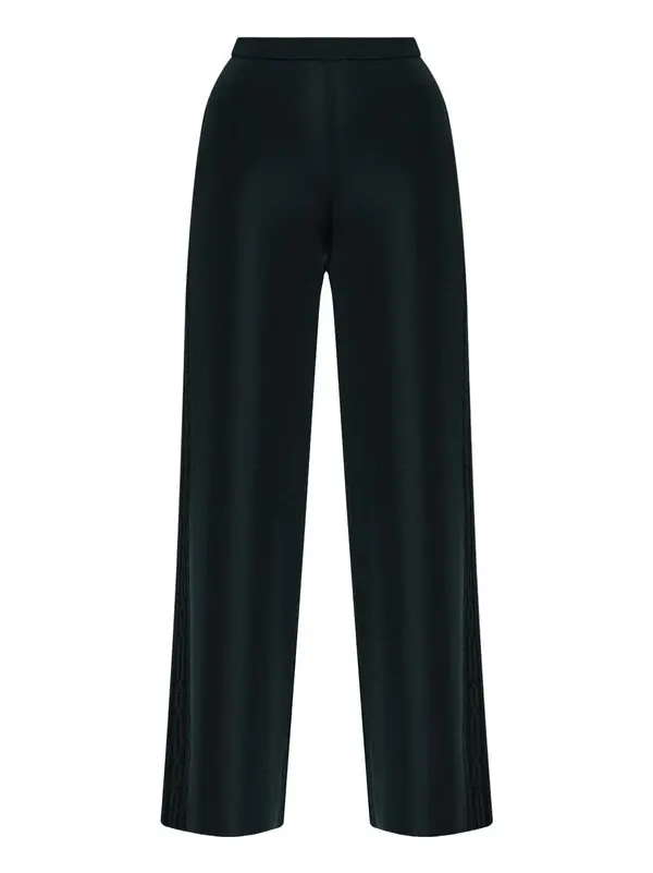 FERRAGAMO Straight Leg Trousers - Green
