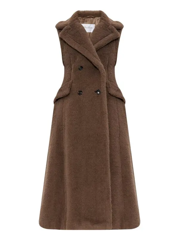 Max Mara Boario' Long Vest - Brown